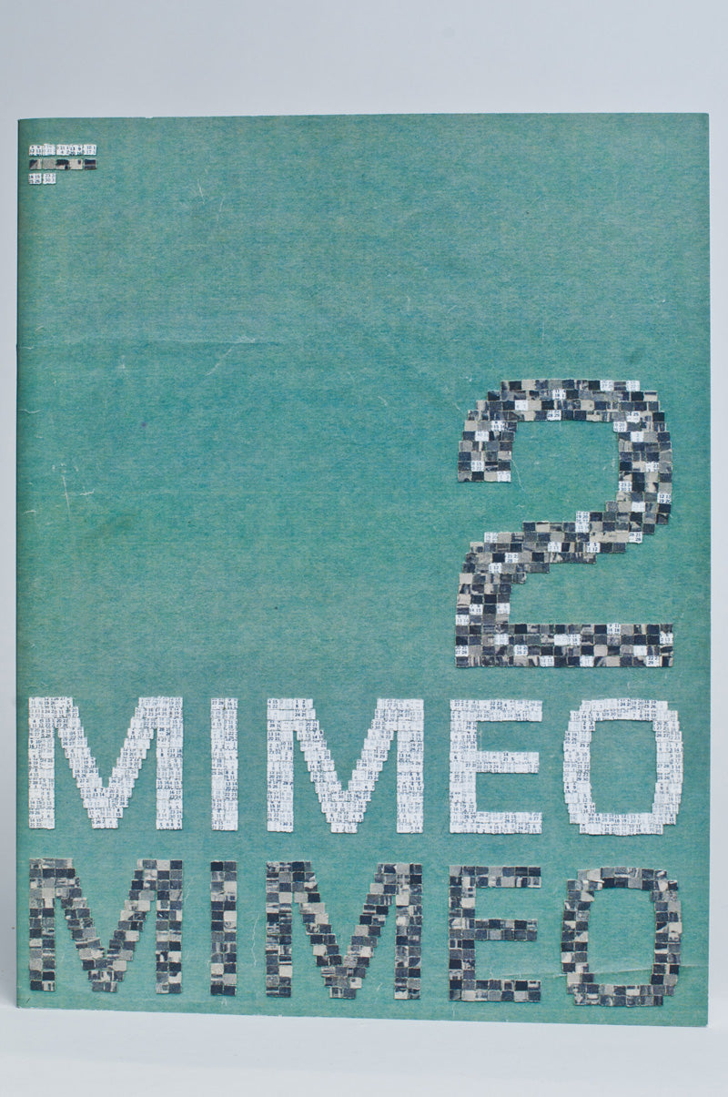 Mimeo Mimeo #2 – Cuneiform Press